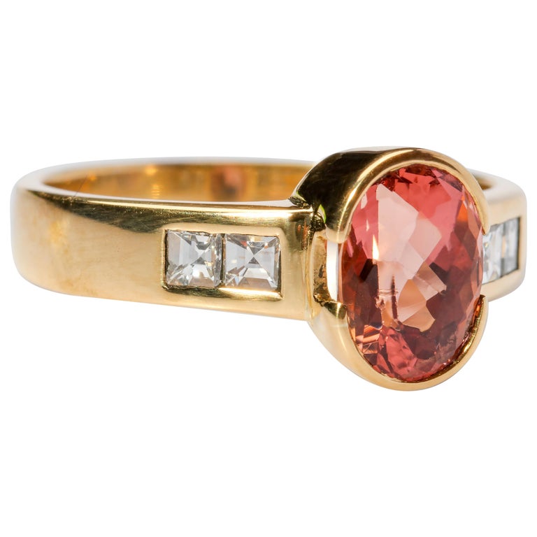 Imperial Topaz Ring from Brazil at 1stDibs | imperial topaz ring for ...