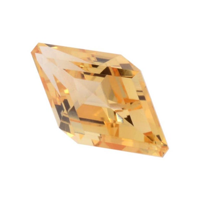 Imperial Topaz Ring Gem 1.89 Carat Kite Shape Loose Gemstone at 1stDibs ...