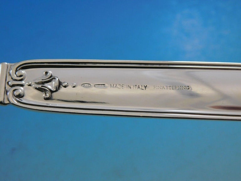 Impero Direttorio by Fina Italy Sterling Silver Flatware Set Service 46 ...