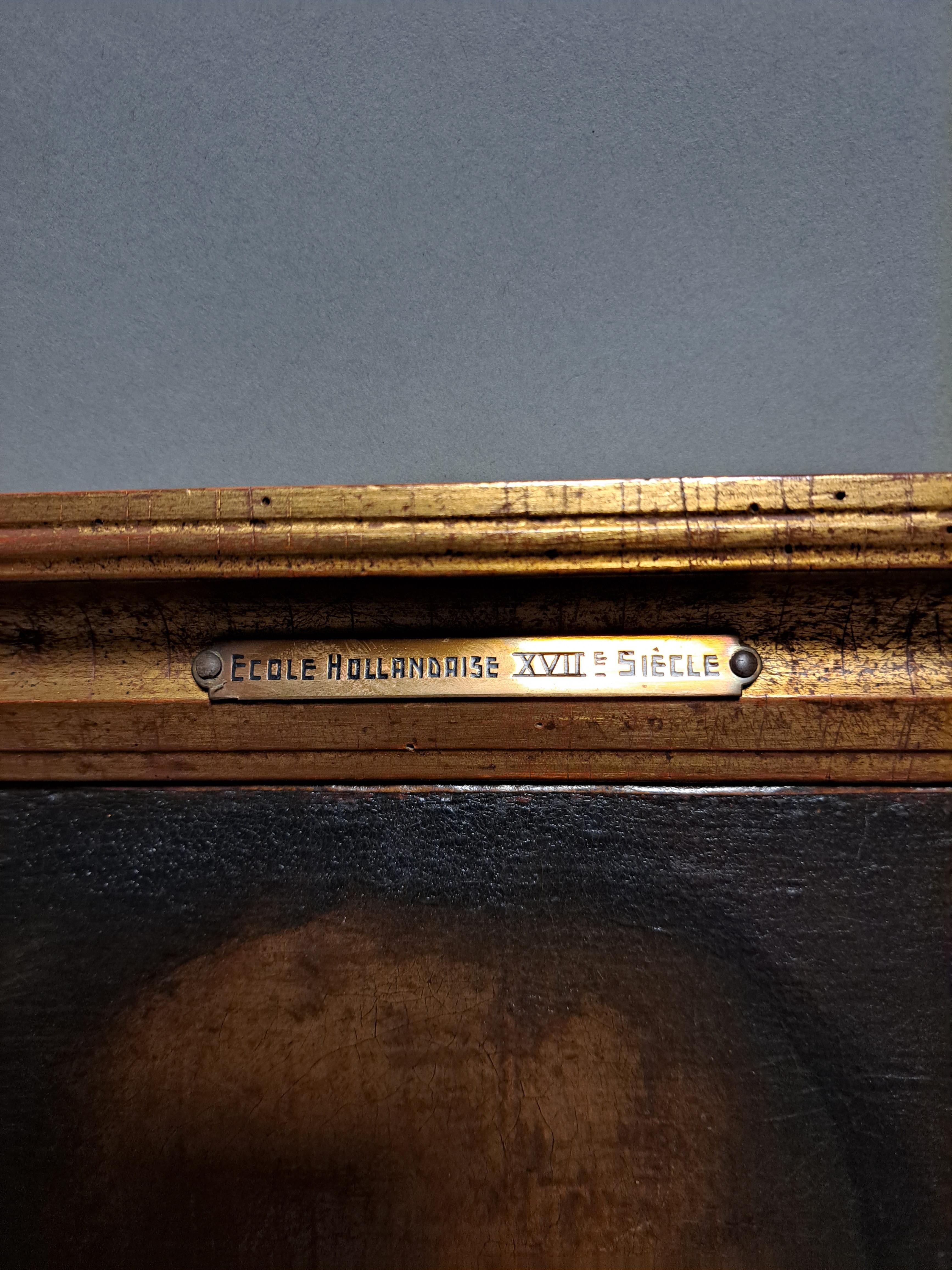 Important 17th Century Dutch School, "Portrait of a Philosopher" For Sale at 1stDibs