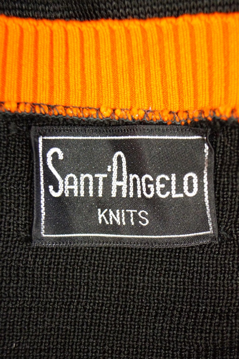 Giorgio di Sant'Angelo - Robe longue en maille intarsia avec ...