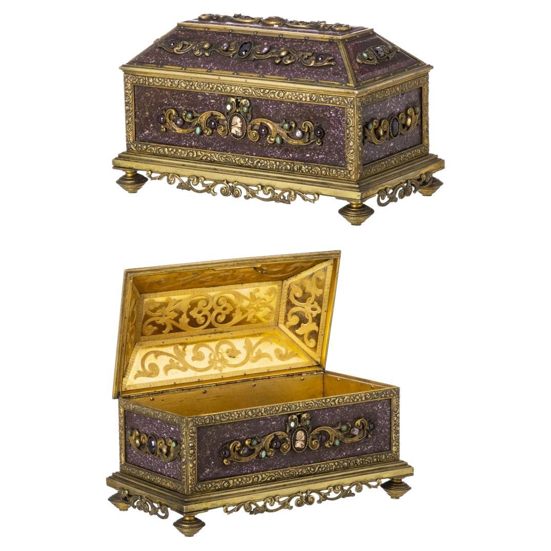 Important and Rare Italian Box Safe from the 17th Century '1647' at 1stDibs