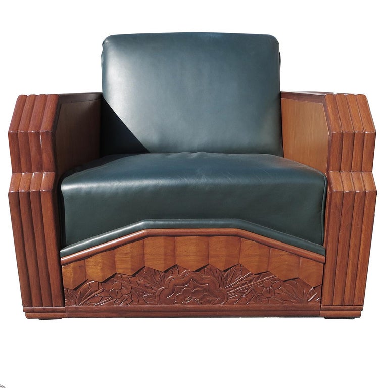 Important Art Deco Sofa Set from Hollywood Pantages Theater at 1stDibs