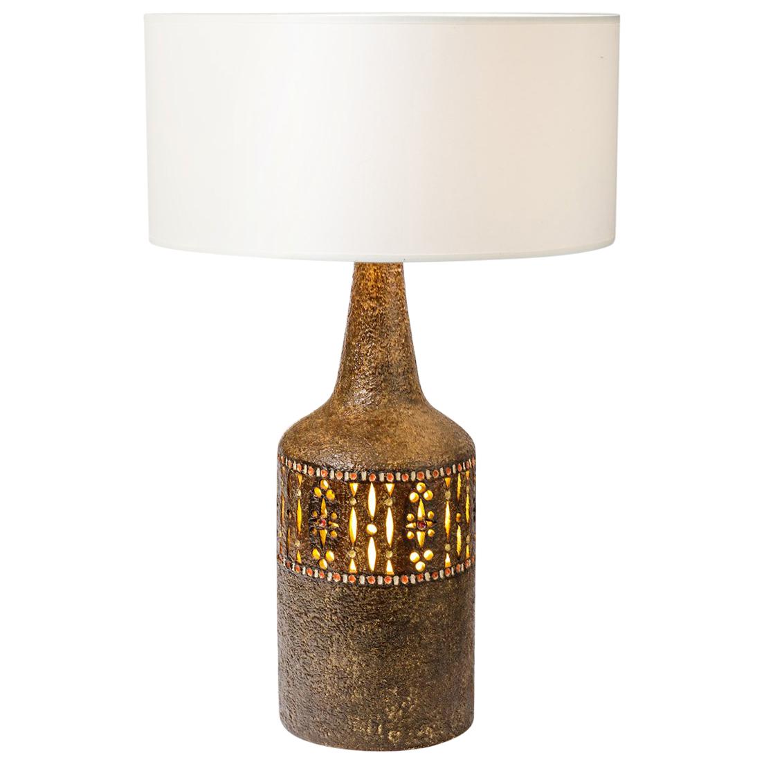 Important Ceramic Table Lampe by Raphäel Giarrusso French Ceramic ...