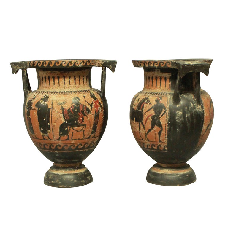 Important Collection of Grand Tour Greek Krater Vases For Sale at 1stDibs