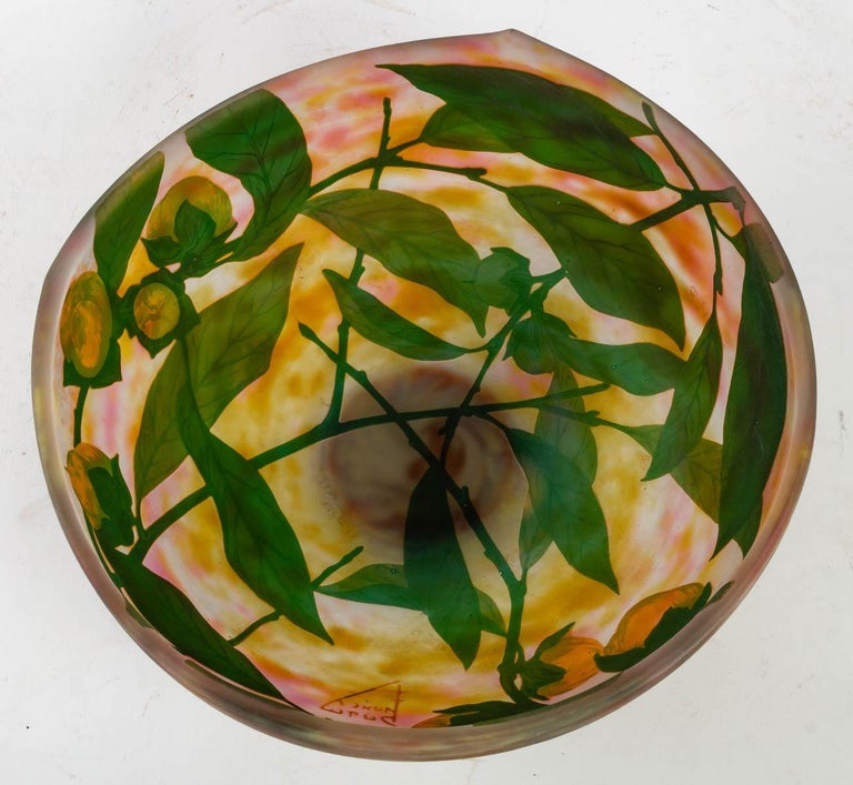 Important Daum Nancy Bowl at 1stDibs