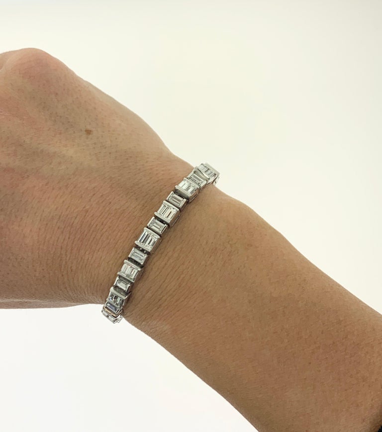 Important Diamond Cascade Necklace For Sale at 1stDibs
