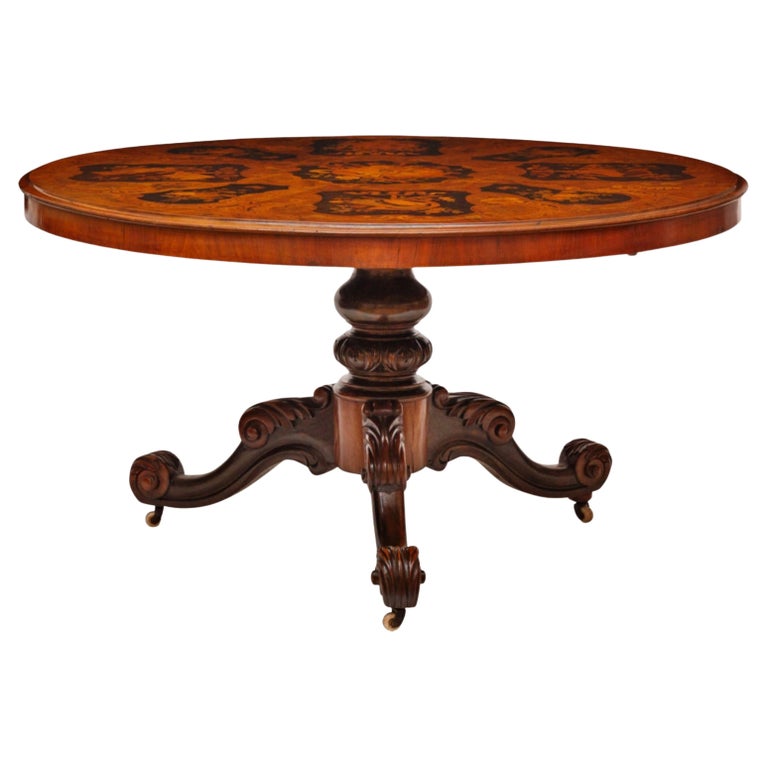IMPORTANT DUTCH TABLE in Rosewood and Ebony 19th Century For Sale at ...