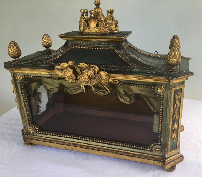 Important Early 18th Century Italian Baroque Reliquary Casket For Sale ...