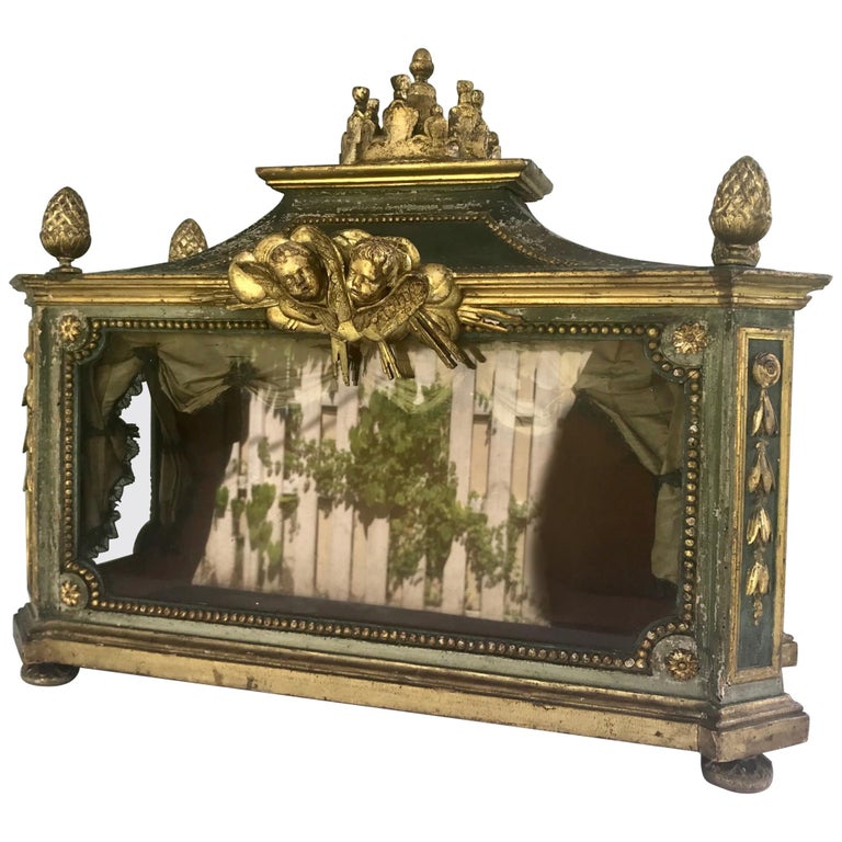 Important Early 18th Century Italian Baroque Reliquary Coffin at 1stDibs