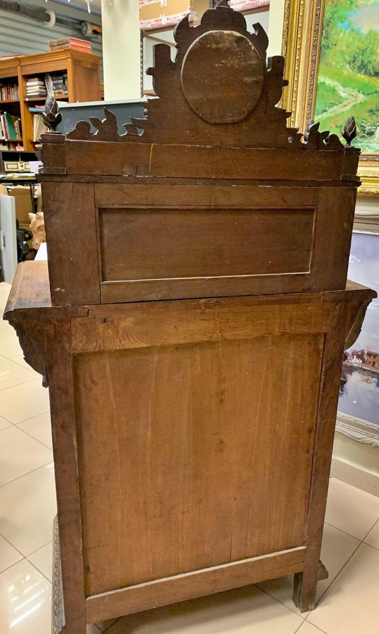 Important Flemish Cabinet 18th Century Emanuel Van Meteren's Brass ...