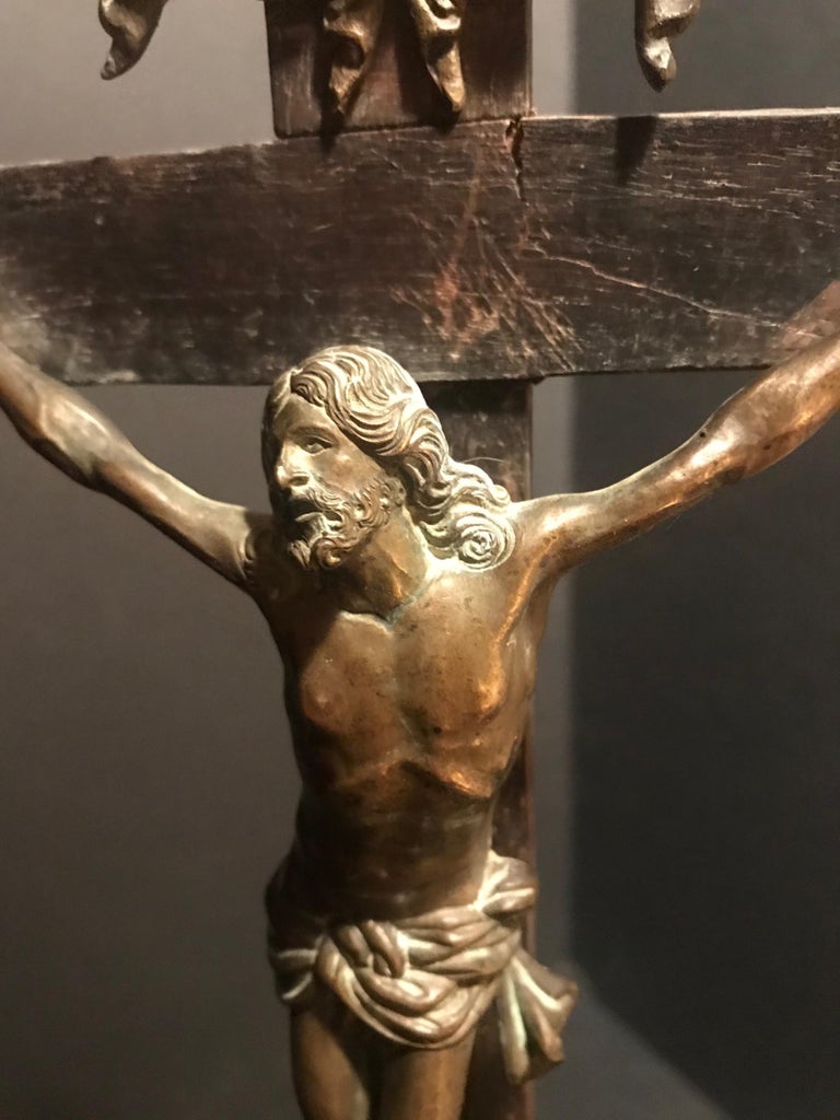 Important Italian Bronze Crucifix after Giambologna, Florence, 1529 ...