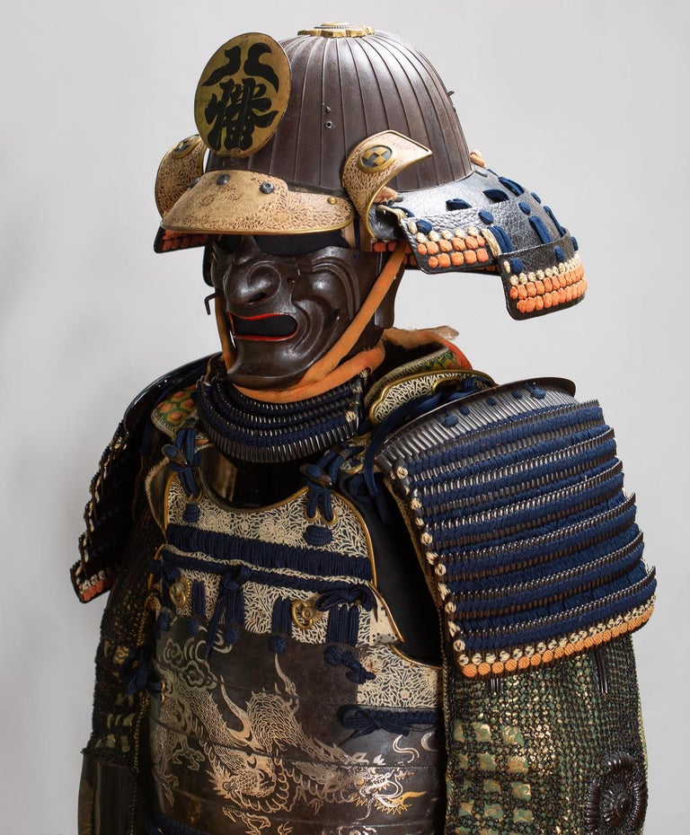 Important Japanese Samurai Armour from the Tsuchiya Clan at 1stDibs
