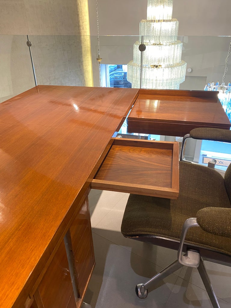 Important Mid Century Executive Desk by Ico Parisi for MIM 1958 For ...