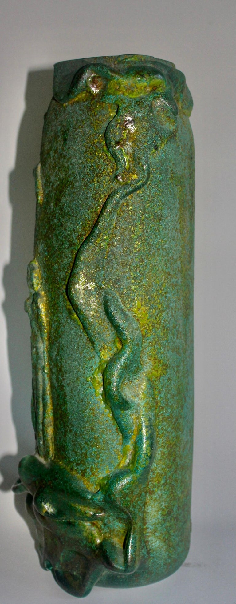 Important Napoleone Martinuzzi Scavo Vase for Cenedese For Sale at 1stDibs