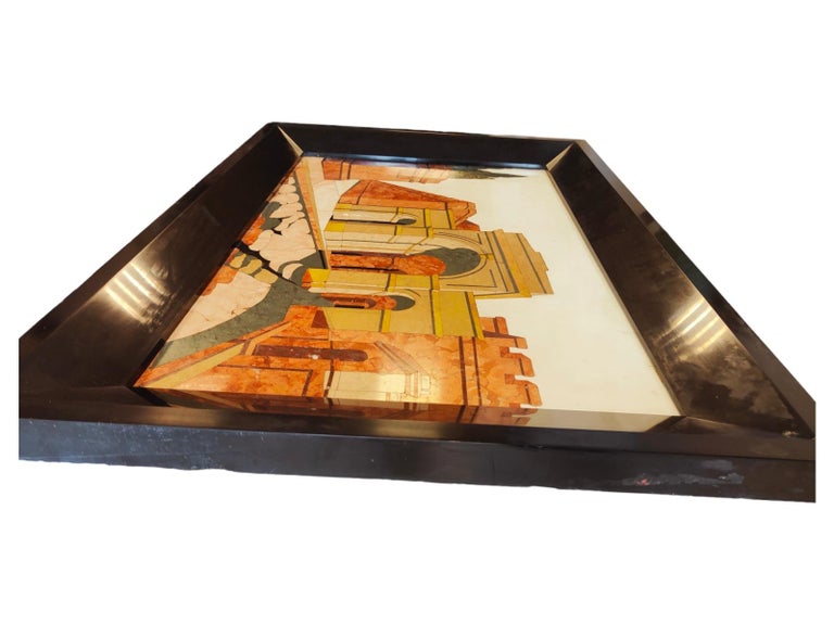 Important Painting of Hard Stones 19th Century For Sale at 1stDibs