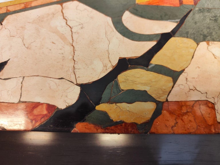 Important Painting of Hard Stones 19th Century For Sale at 1stDibs