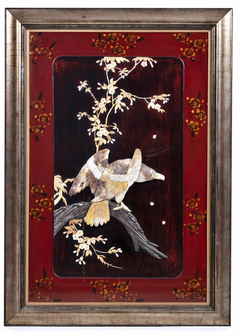 Important Pair of Panels Japan, Meiji Period '1868-1912' For Sale at ...