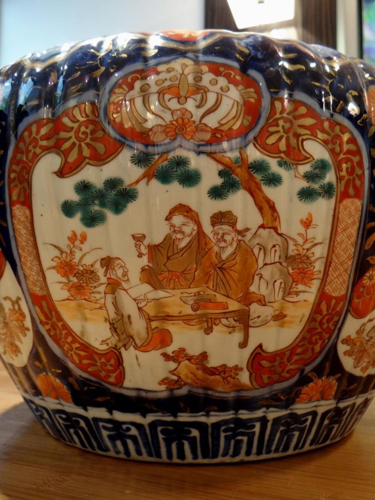 Important Porcelain Pot of Japan Imari Decoration Late 19th Century For ...