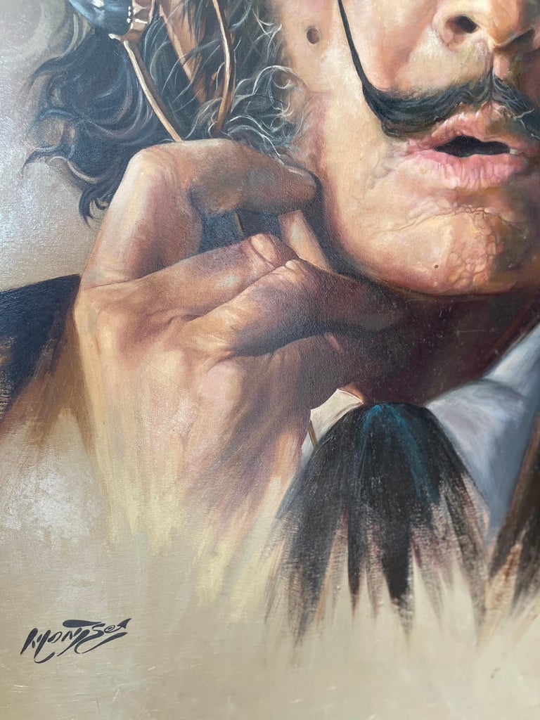 Important Portrait of "Salvador Dali", 21st Century For Sale at 1stDibs