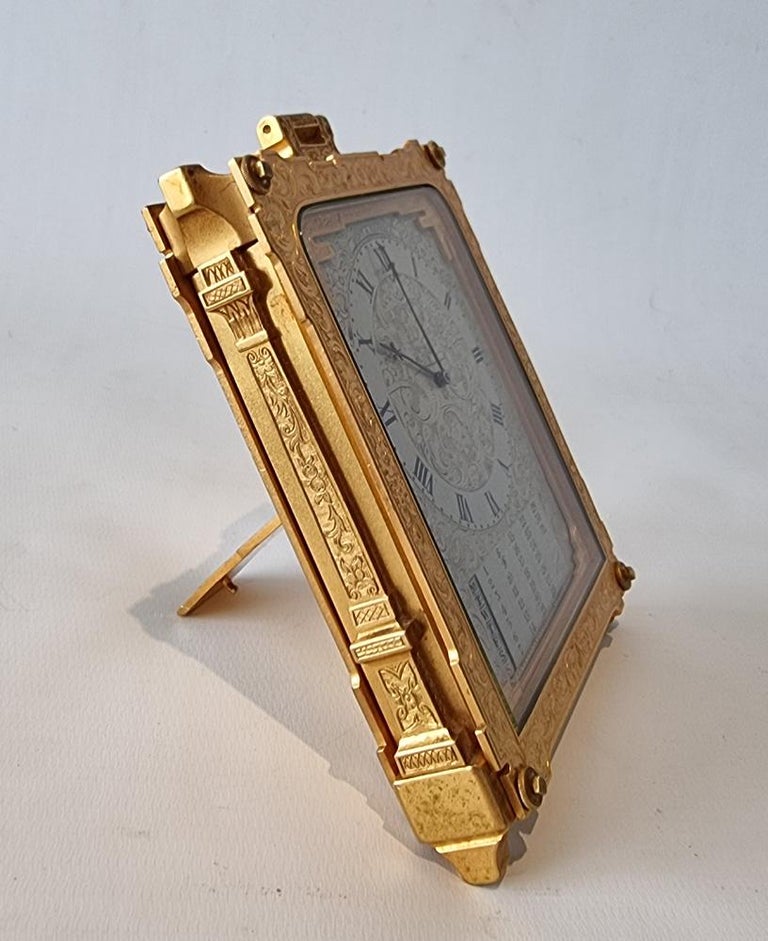 Important Pre Numbered Thomas Cole Calander Strut Clock For Sale at 1stDibs