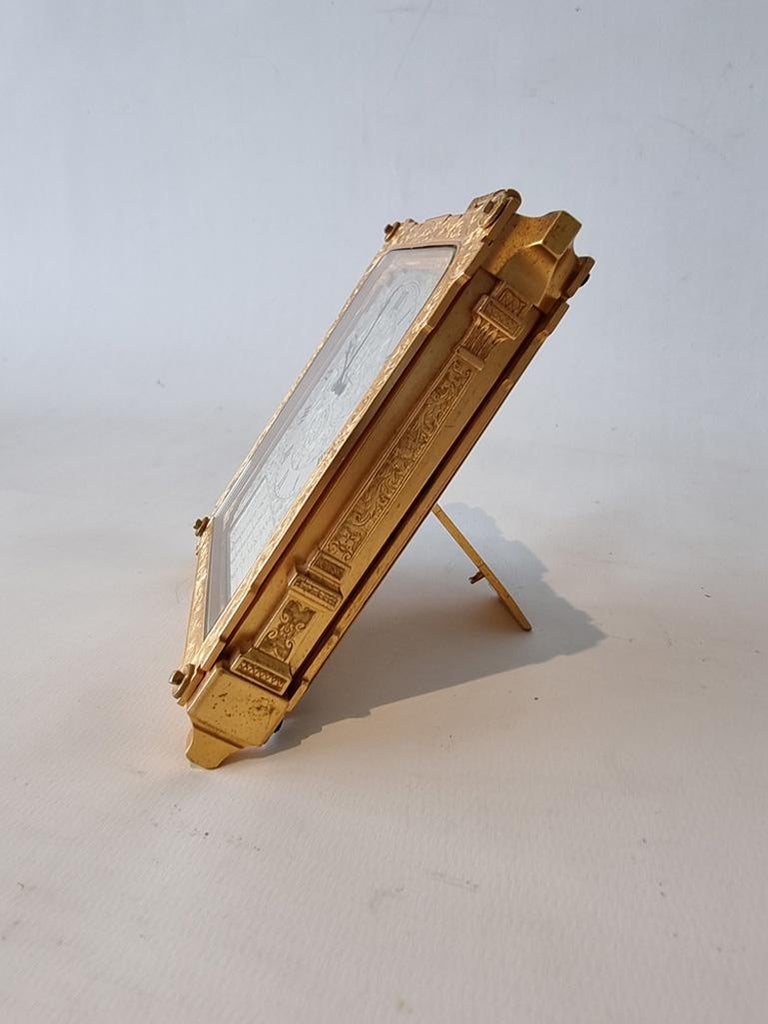 Important Pre Numbered Thomas Cole Calander Strut Clock For Sale at 1stDibs