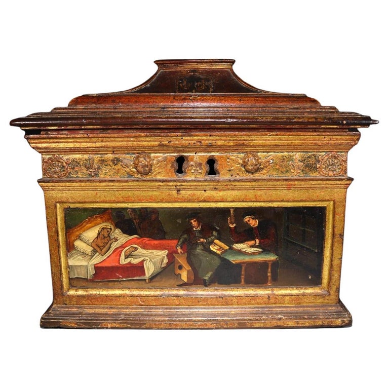Important Renaissance Medical Box Spanish or Italian Workshop, Around ...
