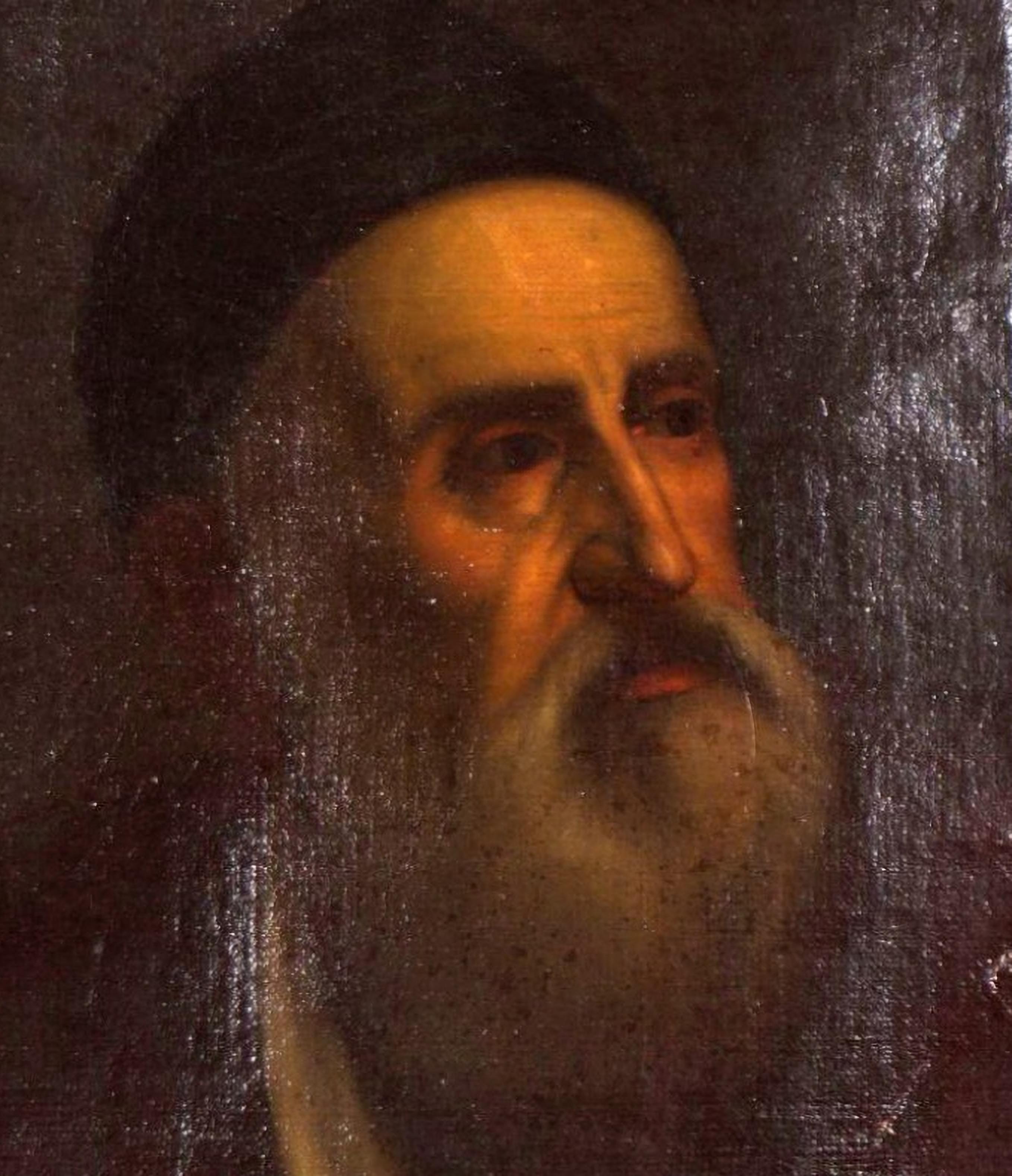 Importante autoritratto dell'artista Tiziano Vecellio del XVII secolo ...