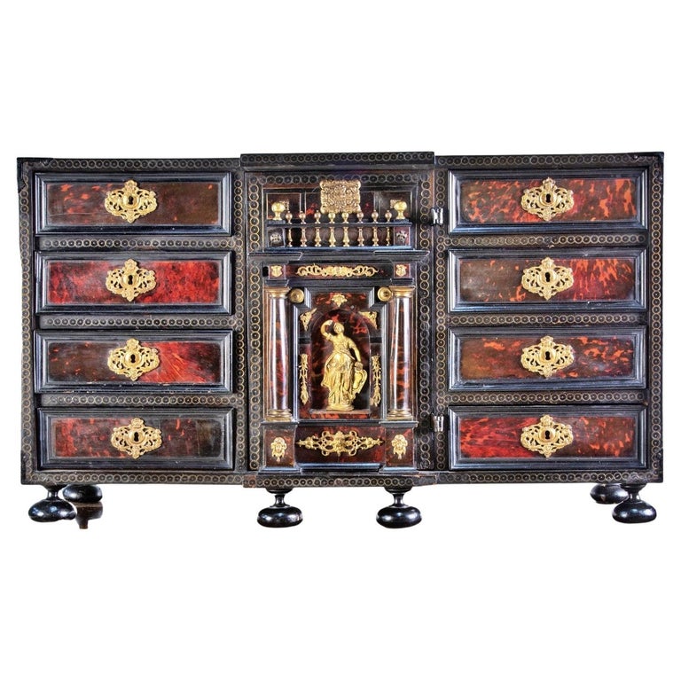 Important Spanish-Flemish Cabinet 17th Century For Sale at 1stDibs
