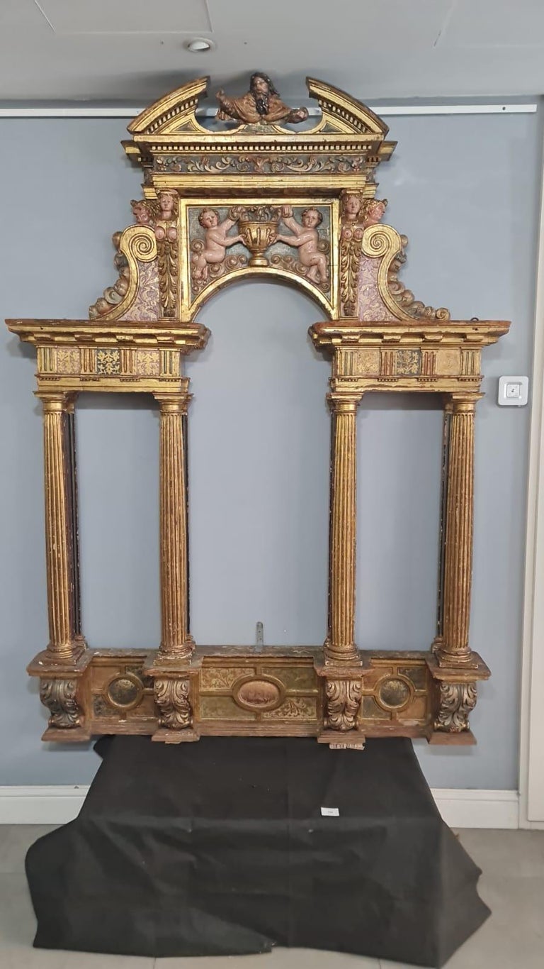 Important Spanish Renaissance Altarpiece, 16th Century For Sale at 1stDibs
