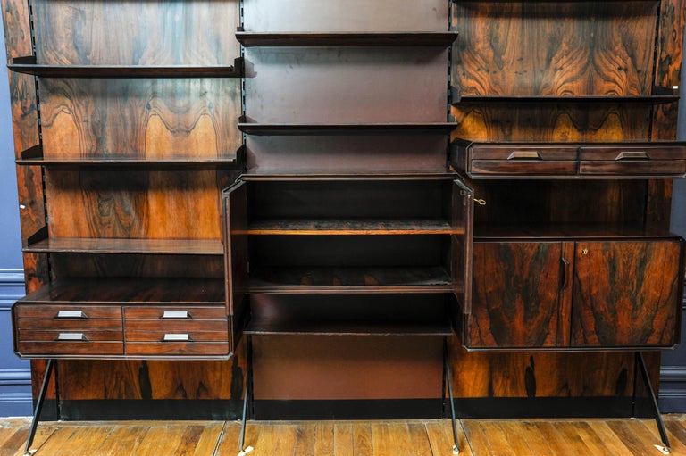 Vintage Bookcase in palissander at cost price. at 1stDibs