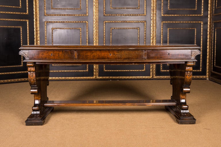 Imposing Antique Desk Neo Renaissance, circa 1890 For Sale at 1stDibs ...