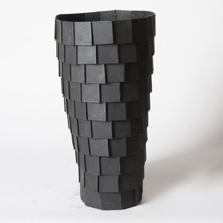 Impressione Iron Vase For Sale at 1stDibs