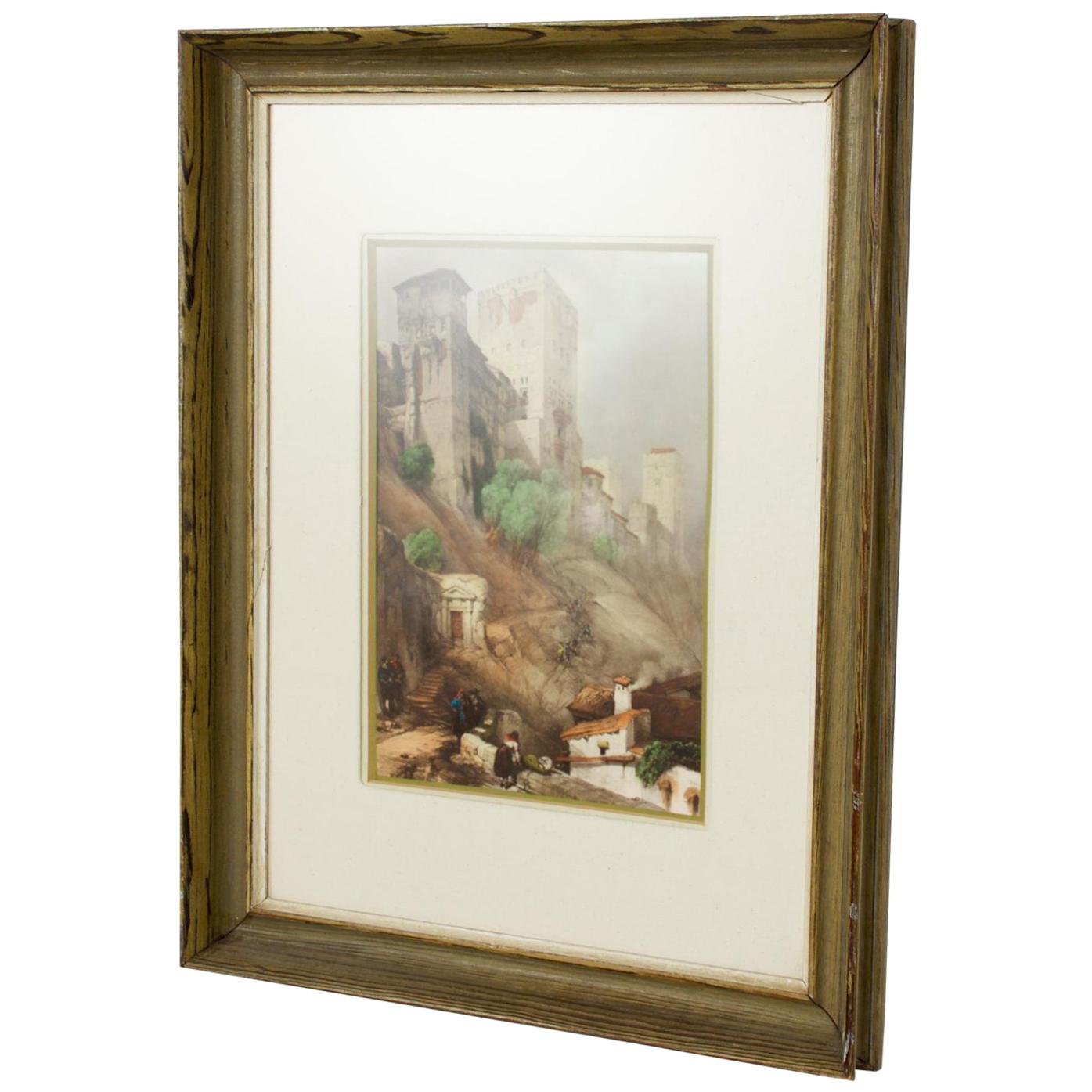 Richard Kozlow Mirador Offset Lithograph on Board Modern Landscape ...