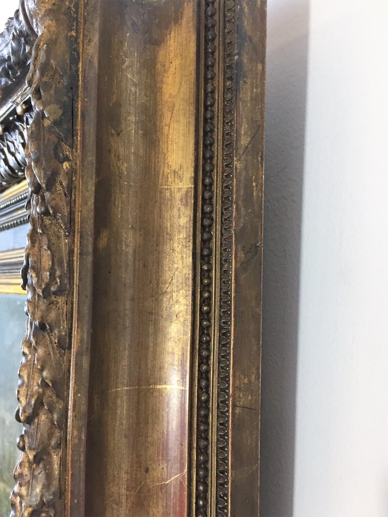 Impressionism School "Landscape with Village" Nice Frame France 19th ...