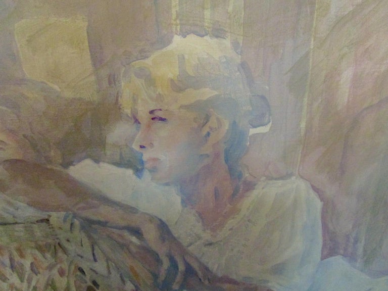 Impressionist Painting Titled Nancy by Savannah Georgia Artist Myrtle ...
