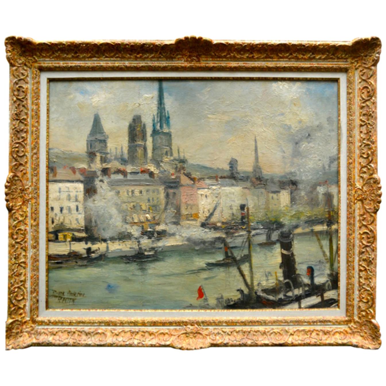 “Schooner under full sail” by German American Artist Alfred Gabali at ...