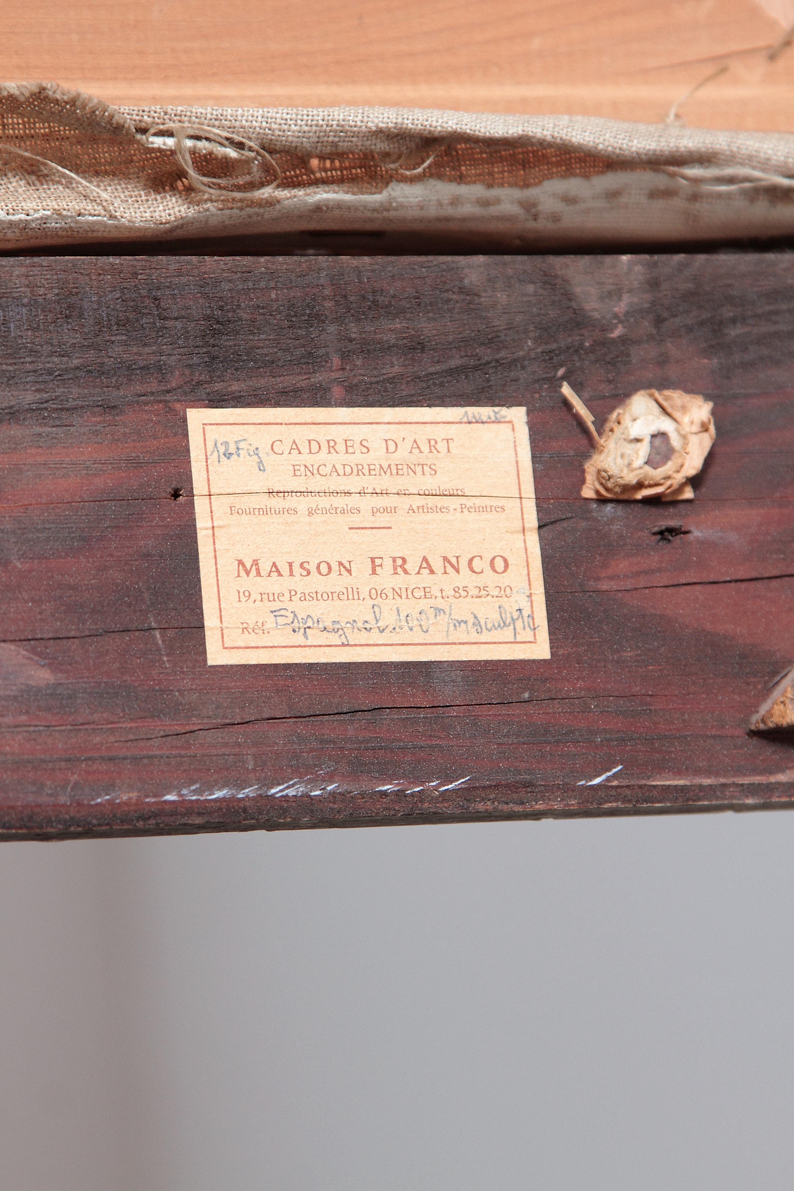 Impressionistic Oil on Canvas by Alain Rousseau, French at 1stDibs