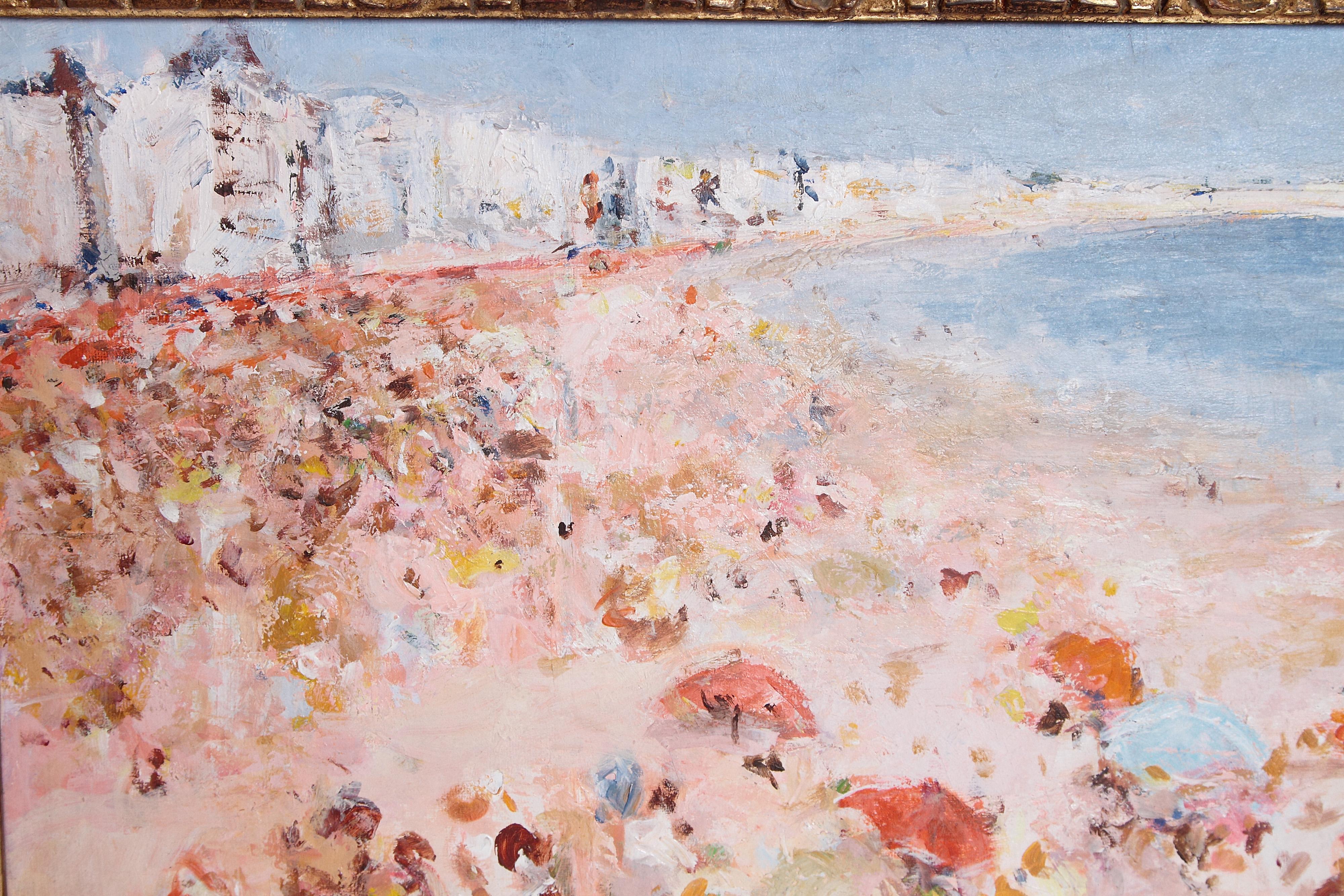 Impressionistic Oil on Canvas by Alain Rousseau, French at 1stDibs