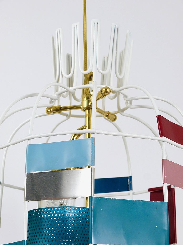 Impressive 1950s Midcentury Chandelier in the Style of Jacques Biny ...