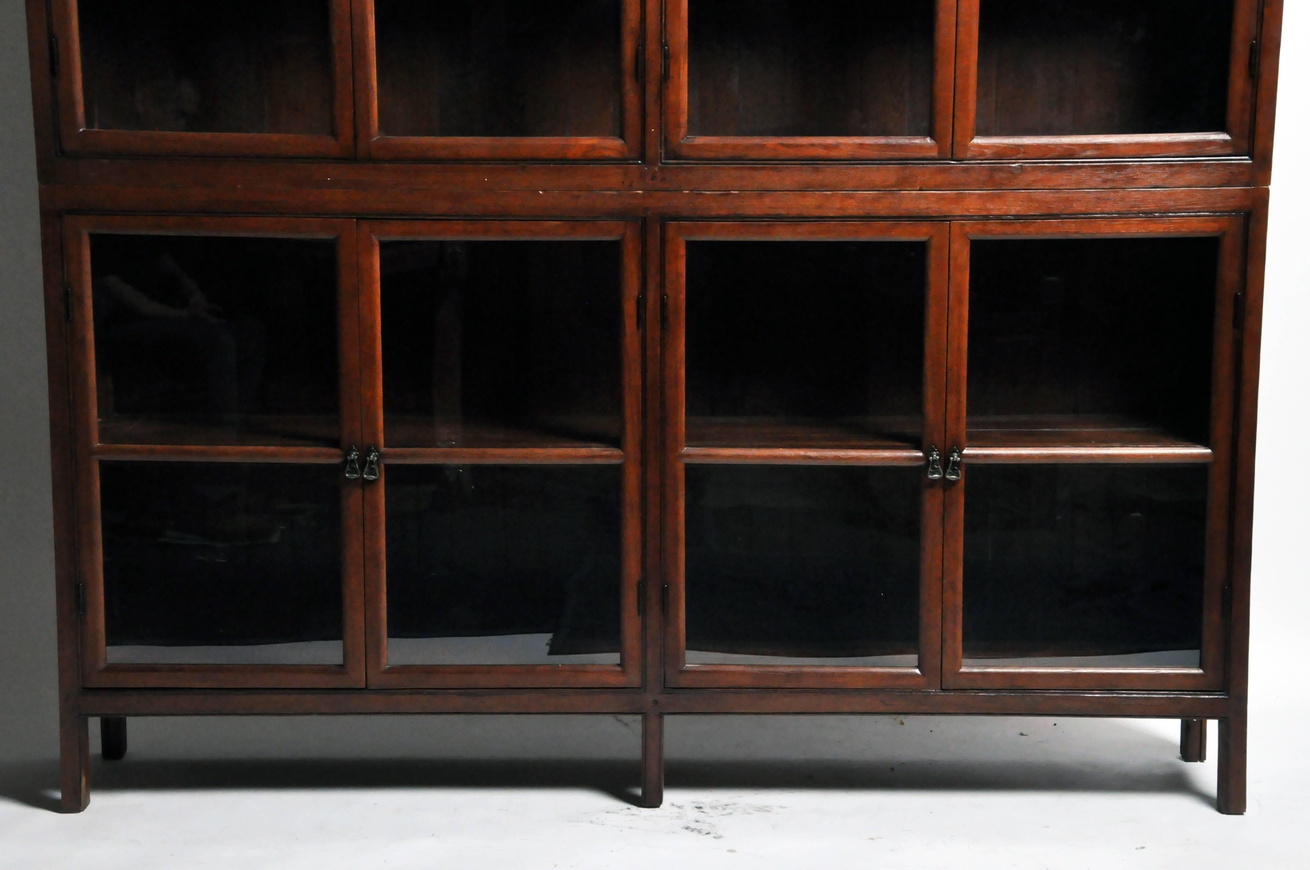Impressive British Colonial Bookcase at 1stDibs