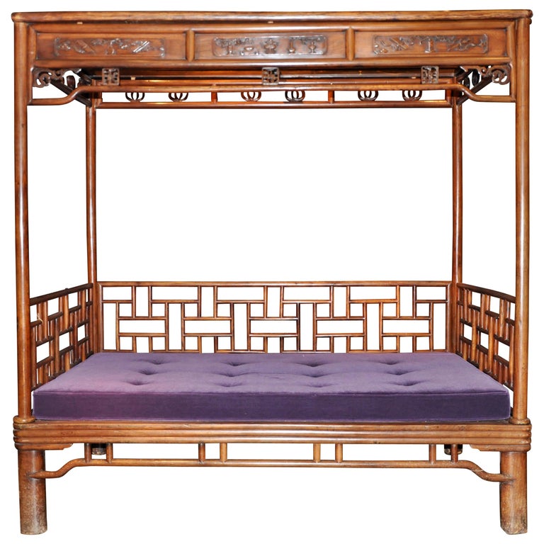 Impressive Chinese Day Bed at 1stDibs | chinese bed frame, impressive ...