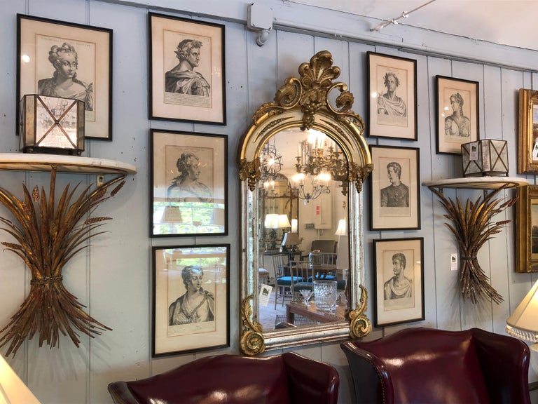 Impressive Collection of 8 Antique Etchings Portraits of Roman Leaders ...