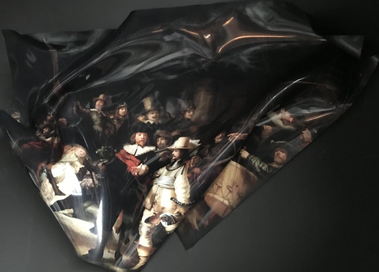 Impressive High Resolution Artwork of "The Night Watch" on Acrylate at ...