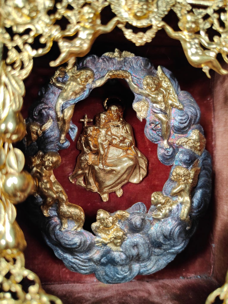 Impressive Tabernacle, Italian Altar, 17th Century For Sale at 1stDibs