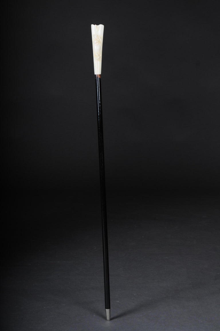 Impressive Walking Stick / Strolling Stick Bone, circa 1890 For Sale at ...