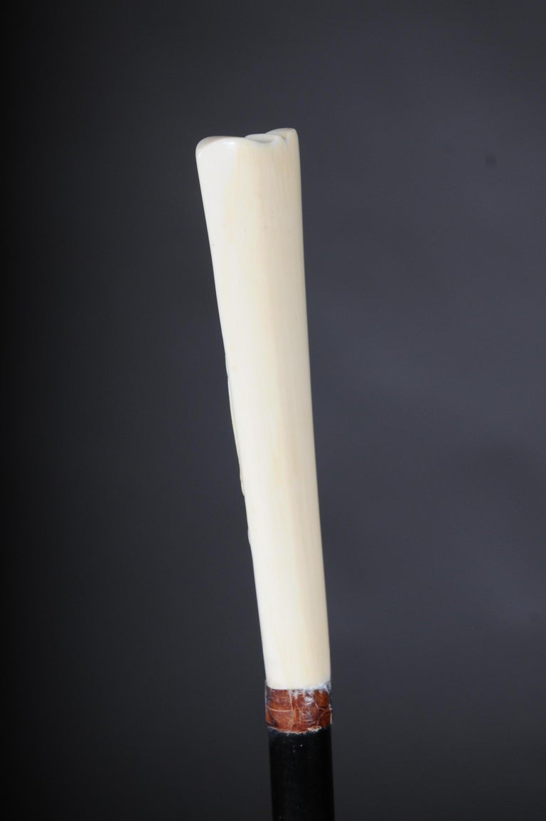 Impressive Walking Stick / Strolling Stick Bone, circa 1890 For Sale at ...