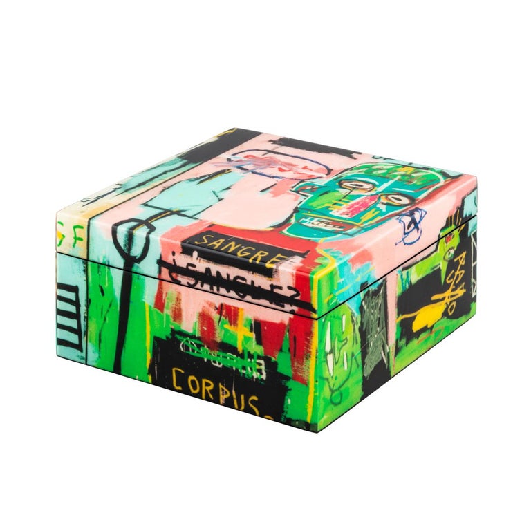 In Italian Box by Jean-Michel Basquiat at 1stDibs | basquiat box