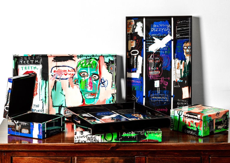 In Italian Box by Jean-Michel Basquiat at 1stDibs | basquiat box