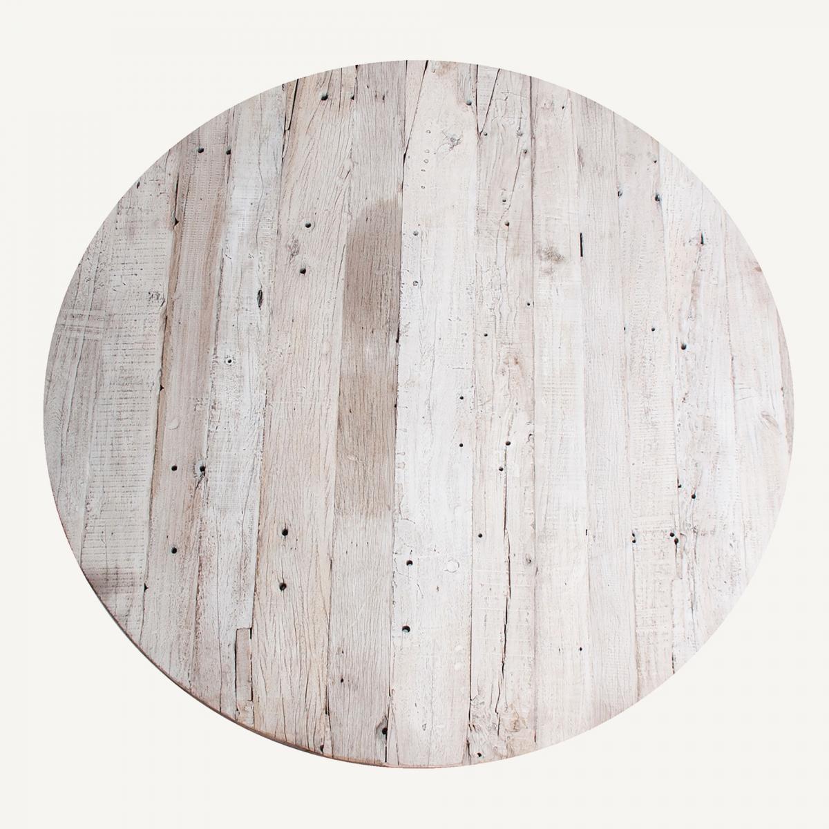 Fast Track, Contemporary Eight-Seater Round Table In Aged Off-White For ...